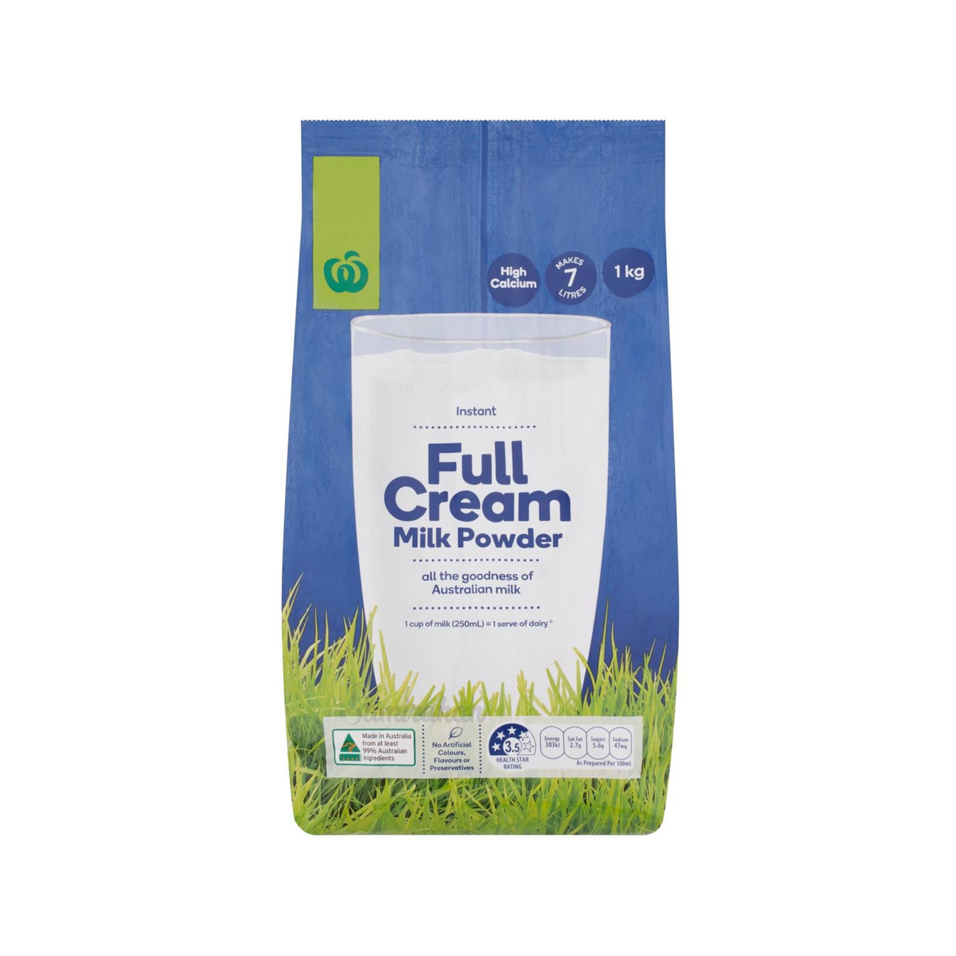 Woolies Australian Full Cream Milk Powder 1kg – Samirahan BD