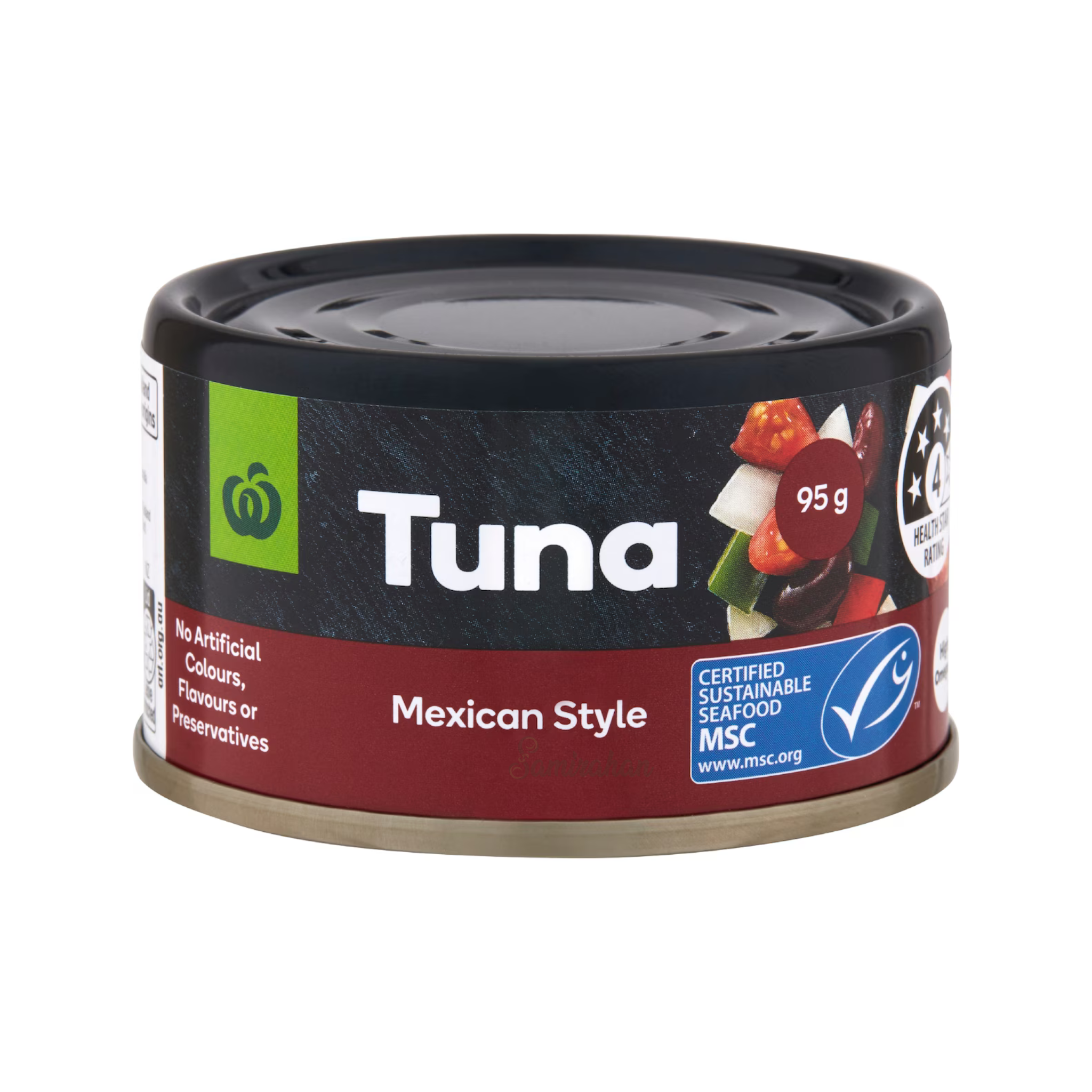 Woolworths Tuna Mexican Style (Australia) 95g 1 Serving – Samirahan BD